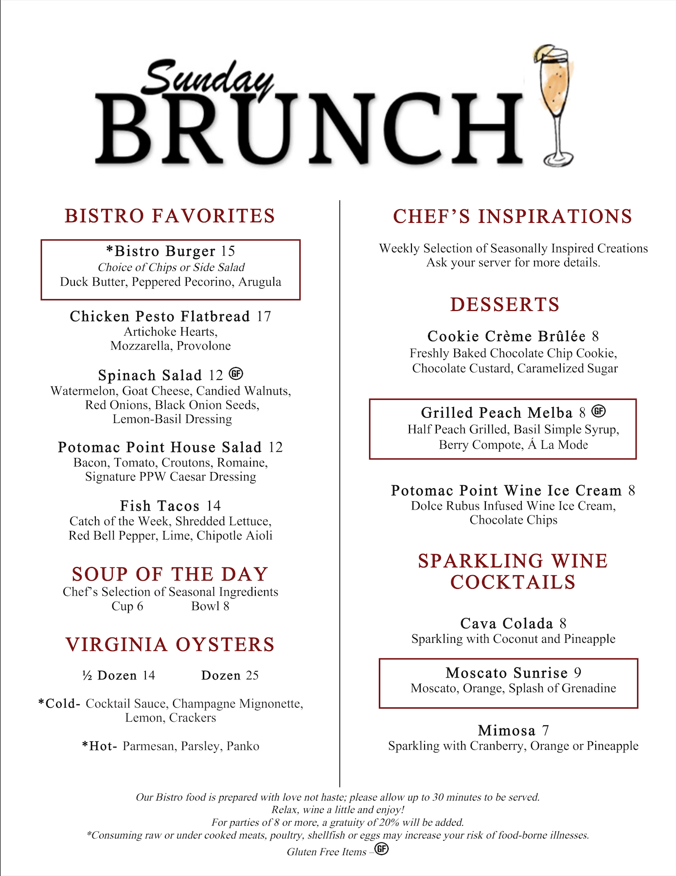 Bistro | Potomac Point Winery