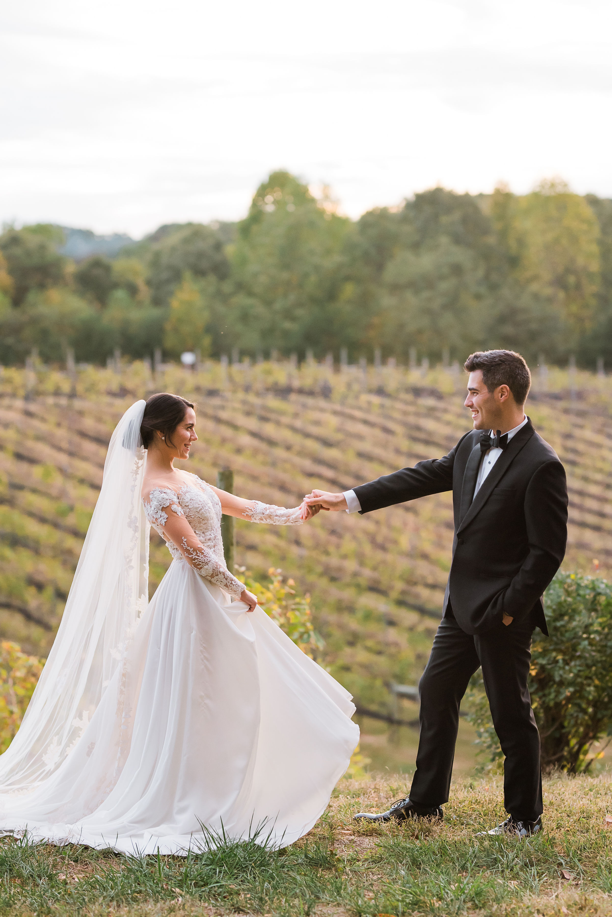 Fall Weddings - Potomac Point Winery