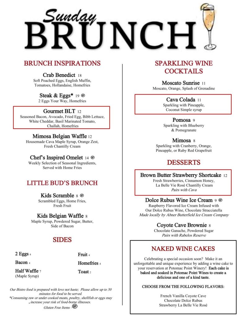 Bistro | Potomac Point Winery