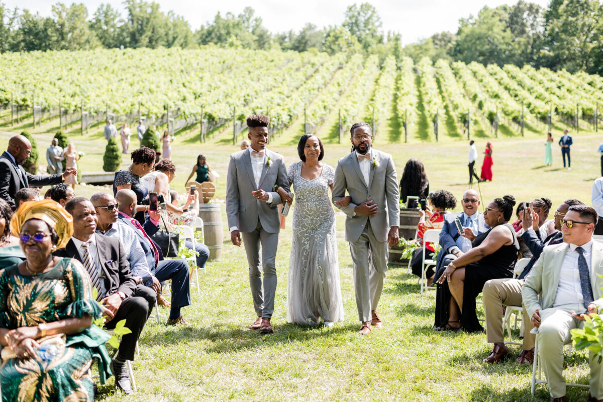 Steven + Kiara August Wedding | Potomac Point Winery
